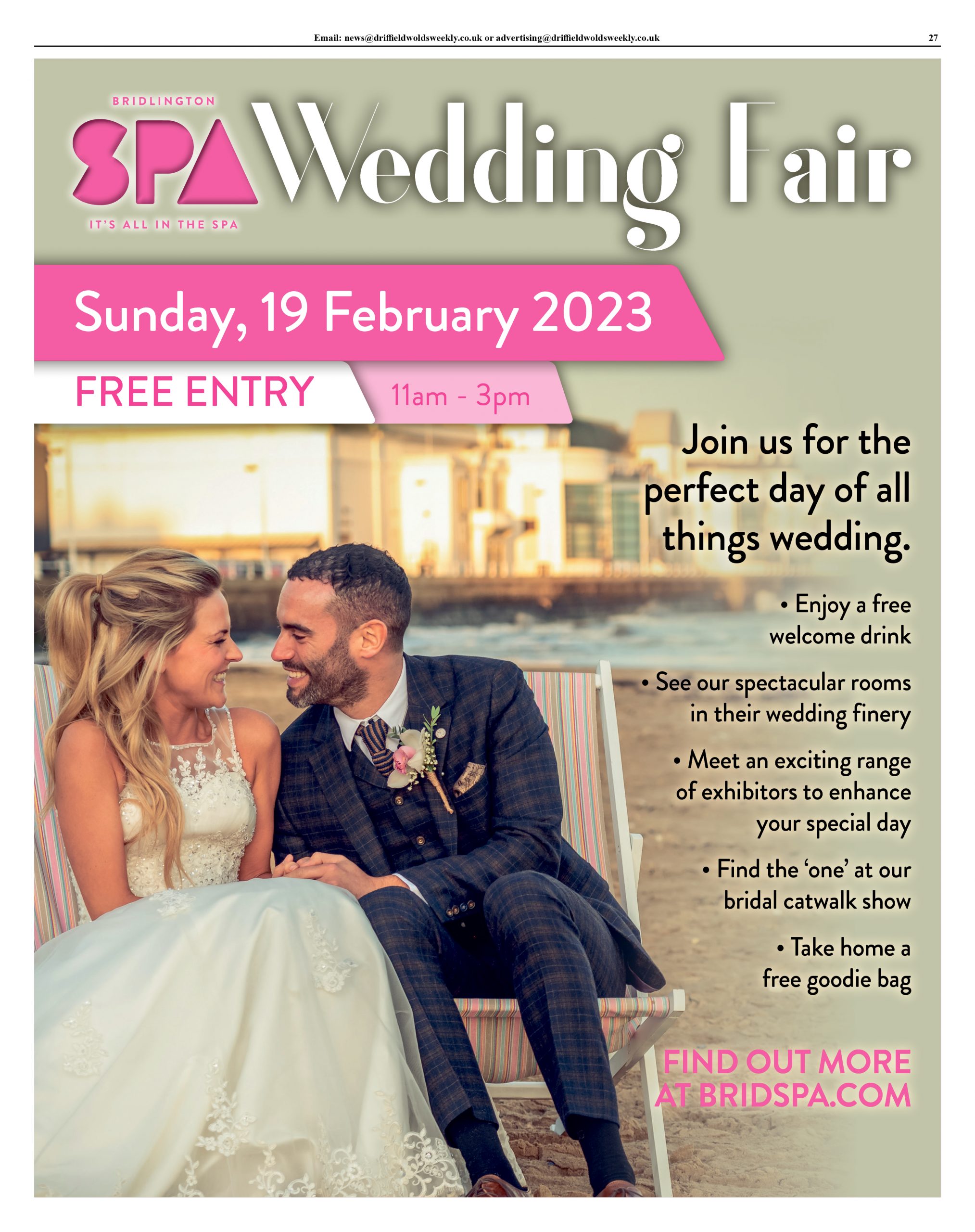 Find all the ideas you need for your big day at Bridlington Spa’s ...