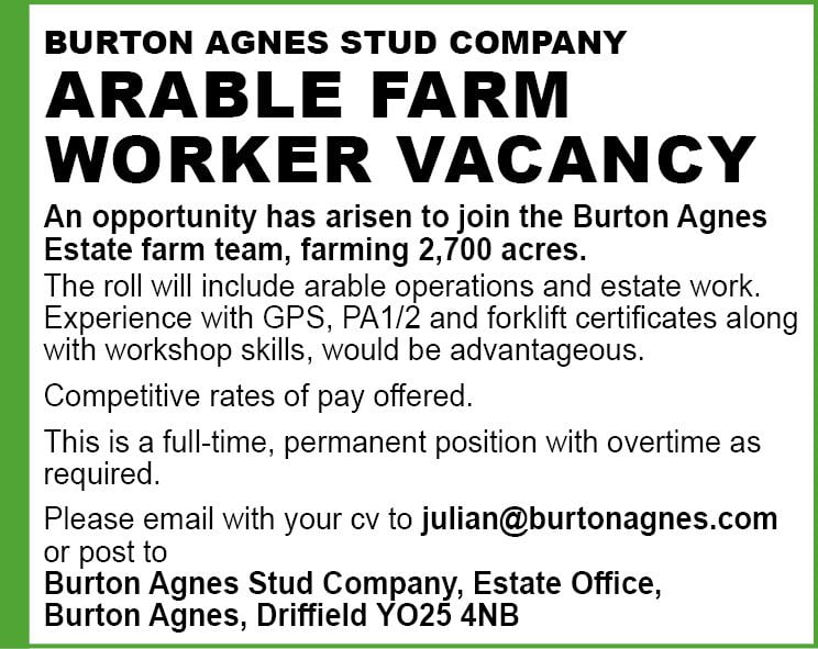 Local job vacancies - The Wolds Weekly Newspaper