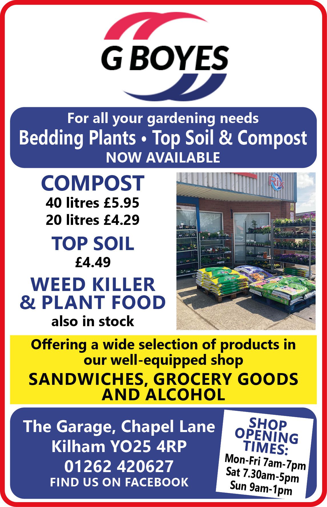 National Gardening Week - support your local businesses - The Wolds ...