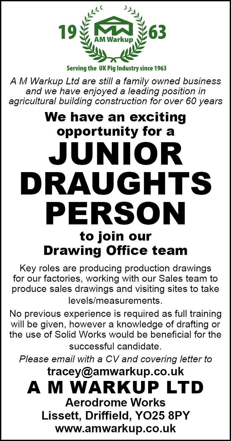 Local job vacancies - The Wolds Weekly Newspaper