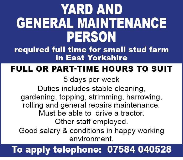 Local job vacancies - The Wolds Weekly Newspaper