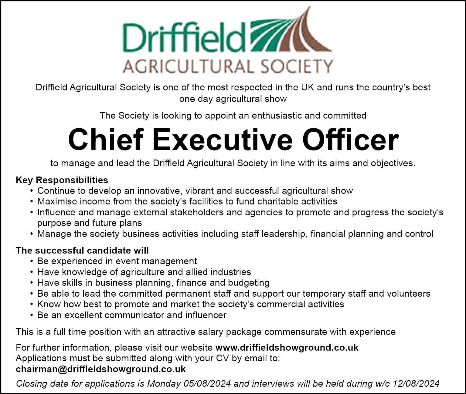 Local job vacancies - The Wolds Weekly Newspaper